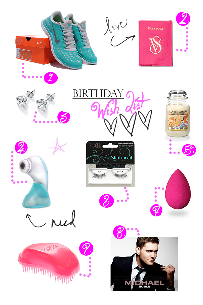 Birthday Wish List Arum Lilea Birthday Wish List Arum Lilea